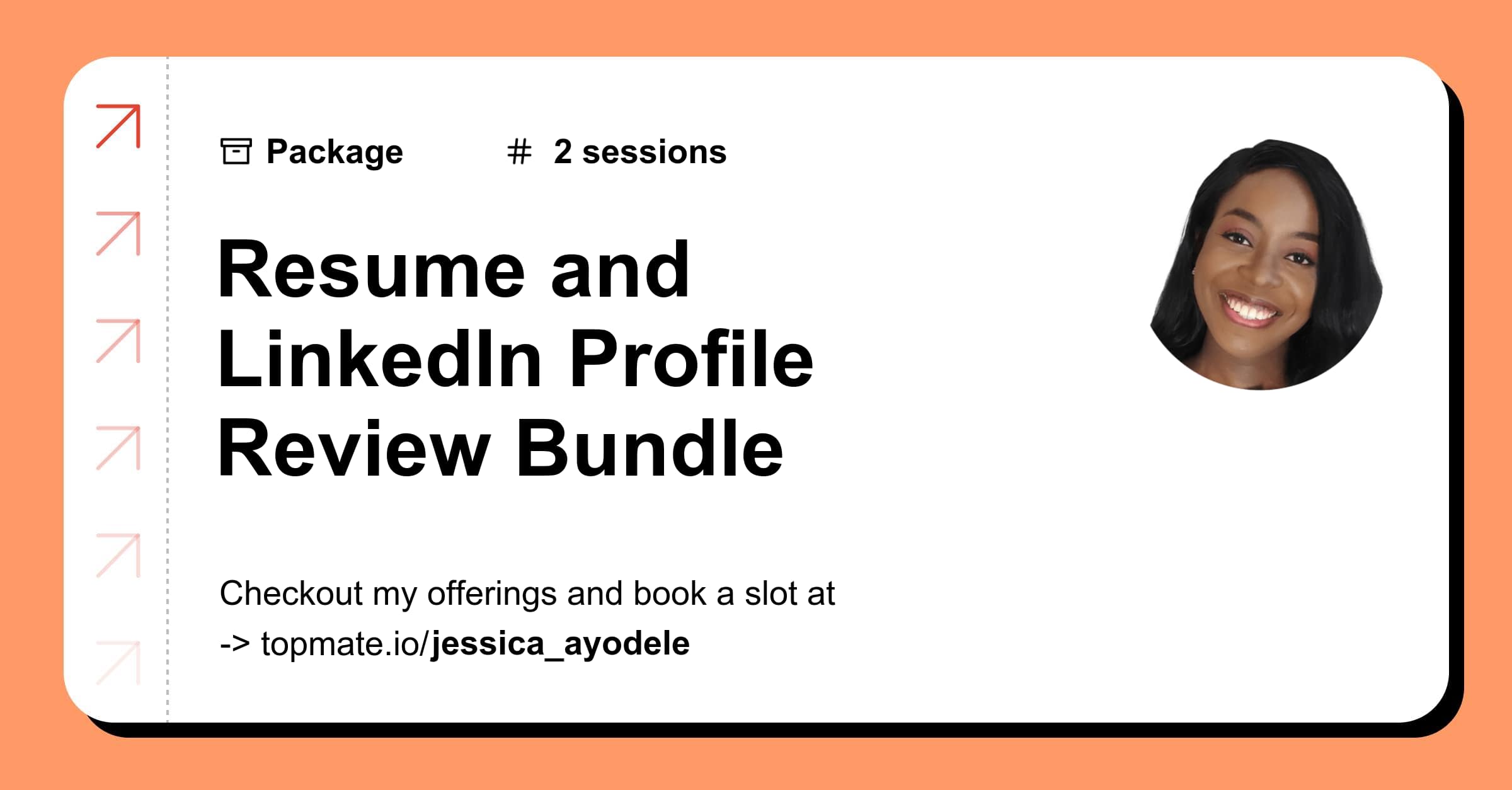 Resume and LinkedIn Profile Review Bundle with Jessica Ayodele
